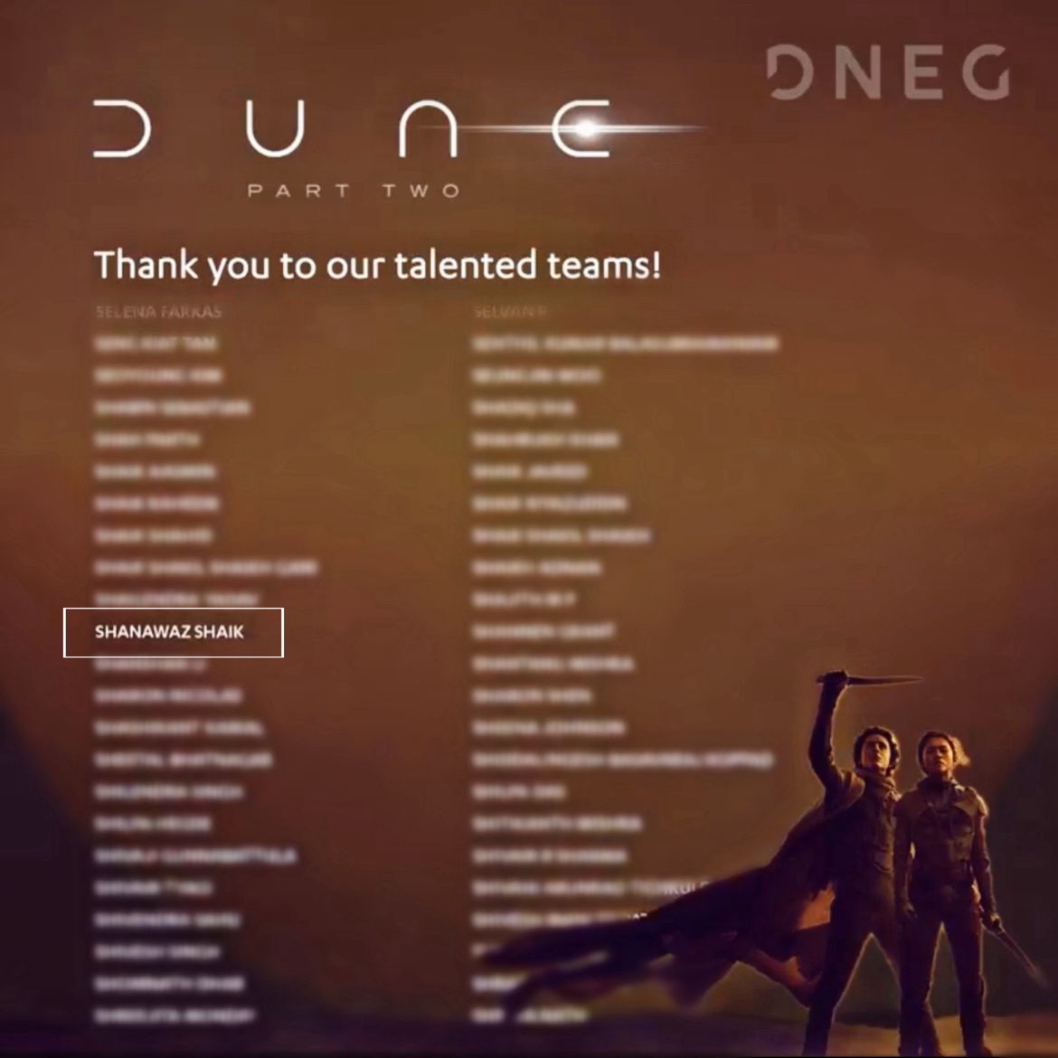 SHANAWAZ SHAIK on LinkedIn: #dneg #dune2 SHANAWAZ SHAIK on LinkedIn: #dneg #dune2