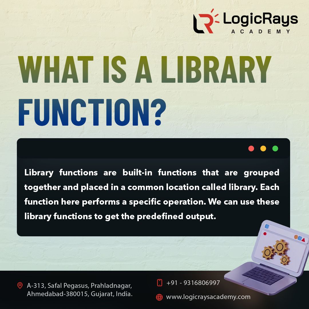 LogicRays Academy on LinkedIn: #logicraysacademy #library # ... LogicRays Academy on LinkedIn: #logicraysacademy #library # ...
