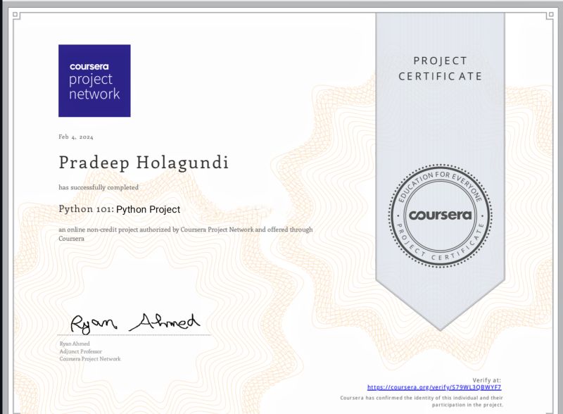 Pradeep KH on LinkedIn: #coursera #courseracertification # ... Pradeep KH on LinkedIn: #coursera #courseracertification # ...
