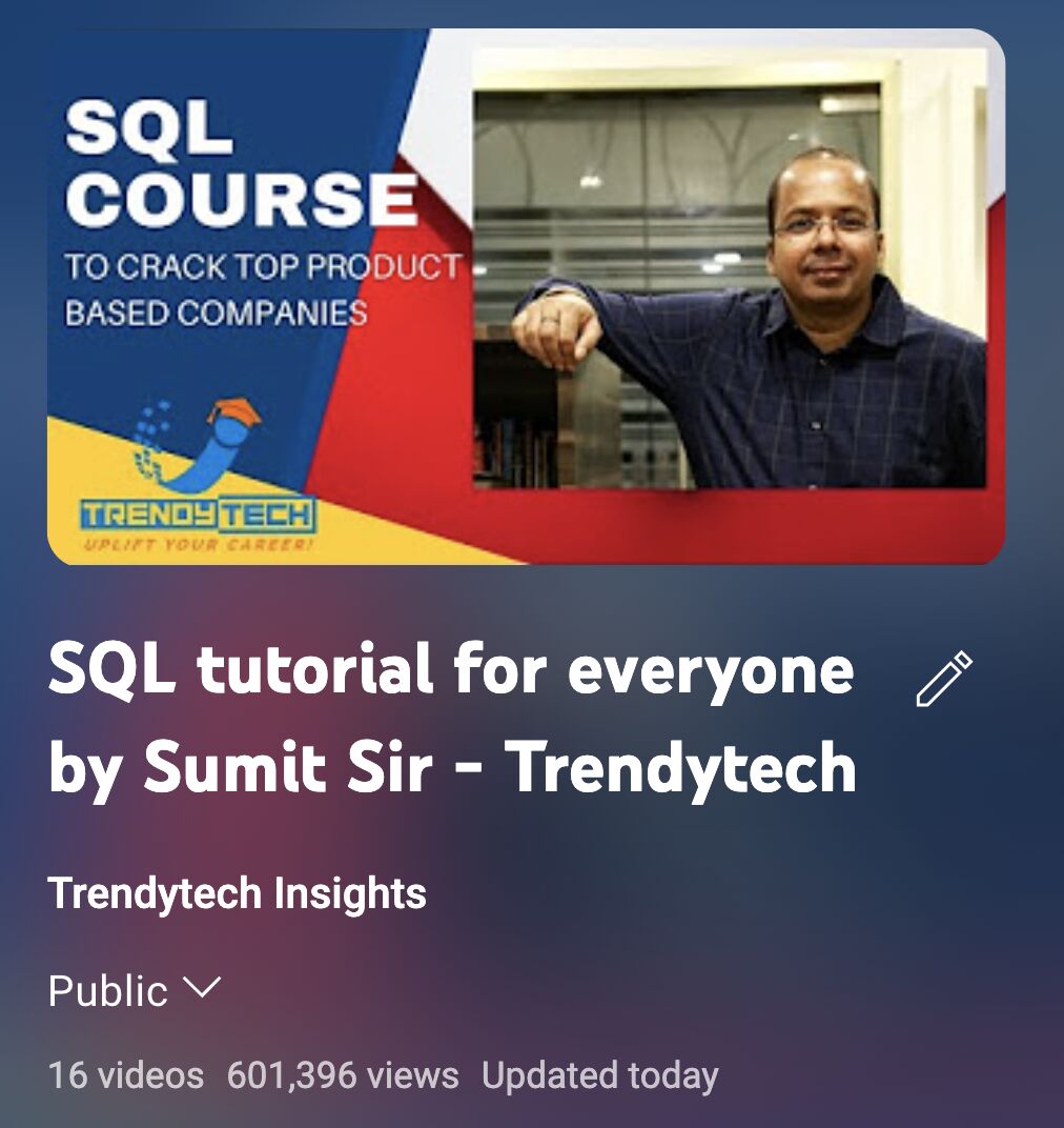 Sumit Mittal on LinkedIn: #bigdata #sql #dataengineering #dataanalytics ... Sumit Mittal on LinkedIn: #bigdata #sql #dataengineering #dataanalytics ...