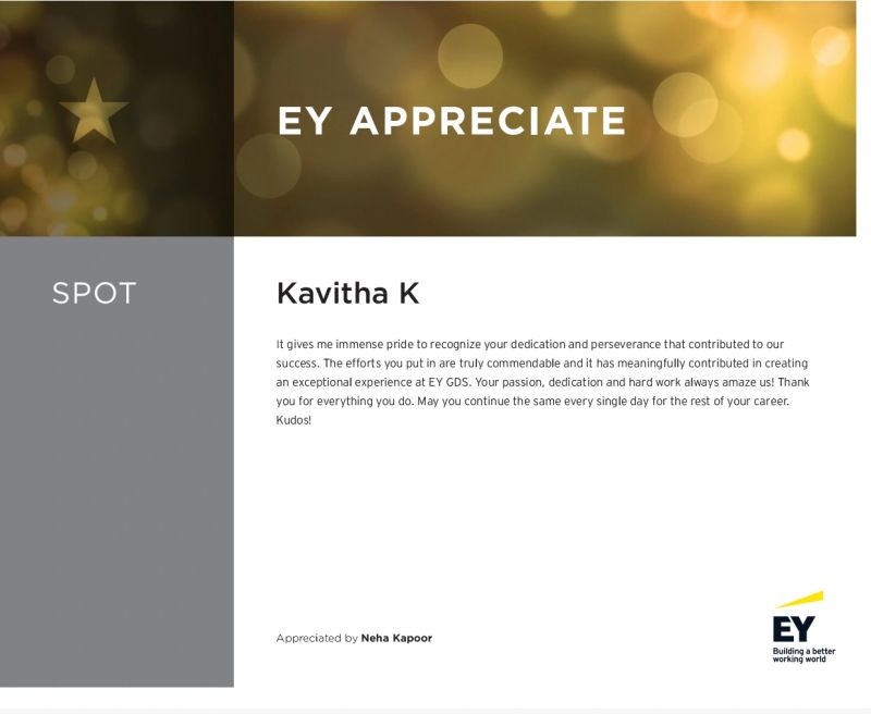 Kavitha K on LinkedIn: #latepost #gratitude Kavitha K on LinkedIn: #latepost #gratitude