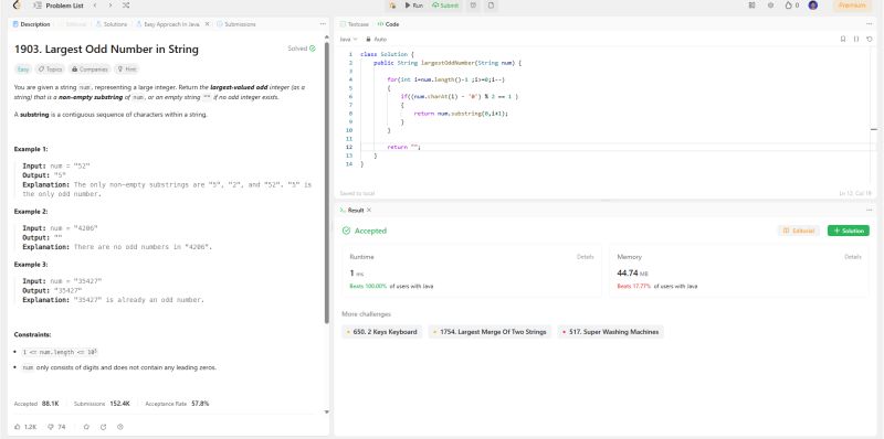 Cherakala Gireesh on LinkedIn: #day98 #100daysofcodechallenge #leetcode ... Cherakala Gireesh on LinkedIn: #day98 #100daysofcodechallenge #leetcode ...