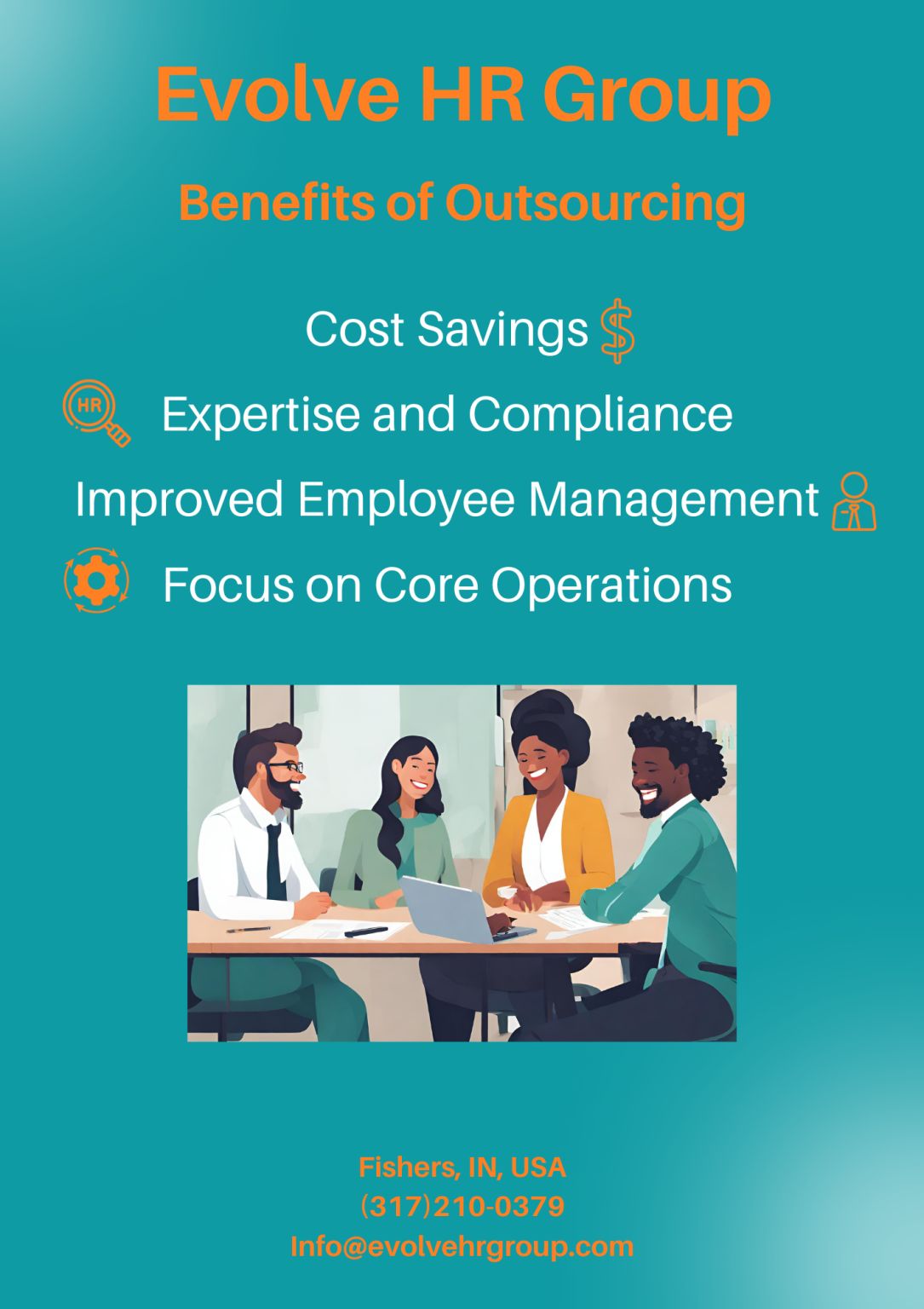 How HR Outsourcing Benefits for Small Businesses | Evolve HR Group ... How HR Outsourcing Benefits for Small Businesses | Evolve HR Group ...