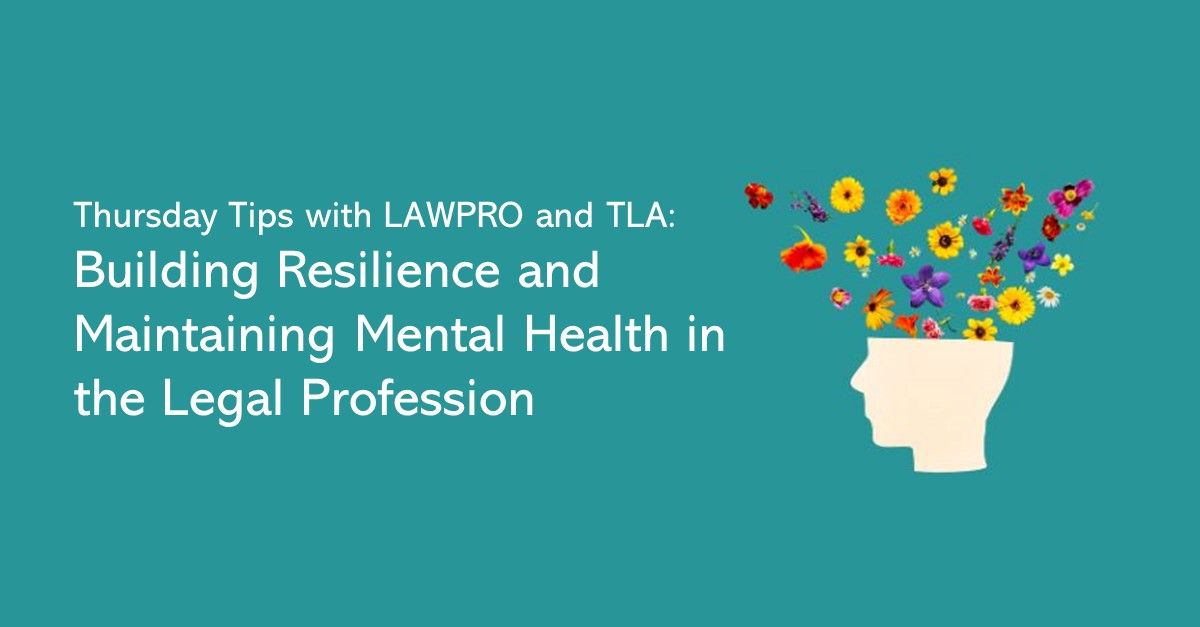 LAWPRO on LinkedIn: LAWPRO, in partnership with TLA, welcomes the legal ... LAWPRO on LinkedIn: LAWPRO, in partnership with TLA, welcomes the legal ...