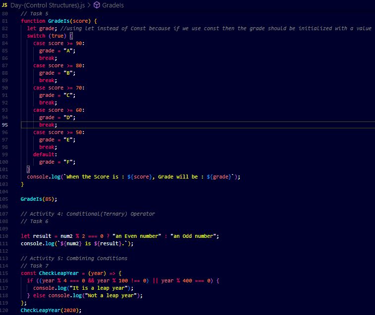 Harsh Lavania on LinkedIn: #chaiaurcode #day3 #javascript # ... Harsh Lavania on LinkedIn: #chaiaurcode #day3 #javascript # ...