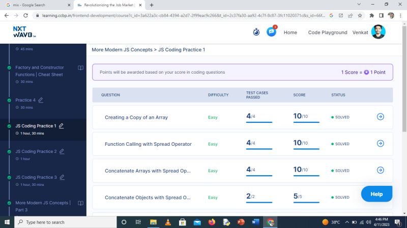 Venkat Paladugu on LinkedIn: #100daysofcode #ccbp #nxtwave # ... Venkat Paladugu on LinkedIn: #100daysofcode #ccbp #nxtwave # ...