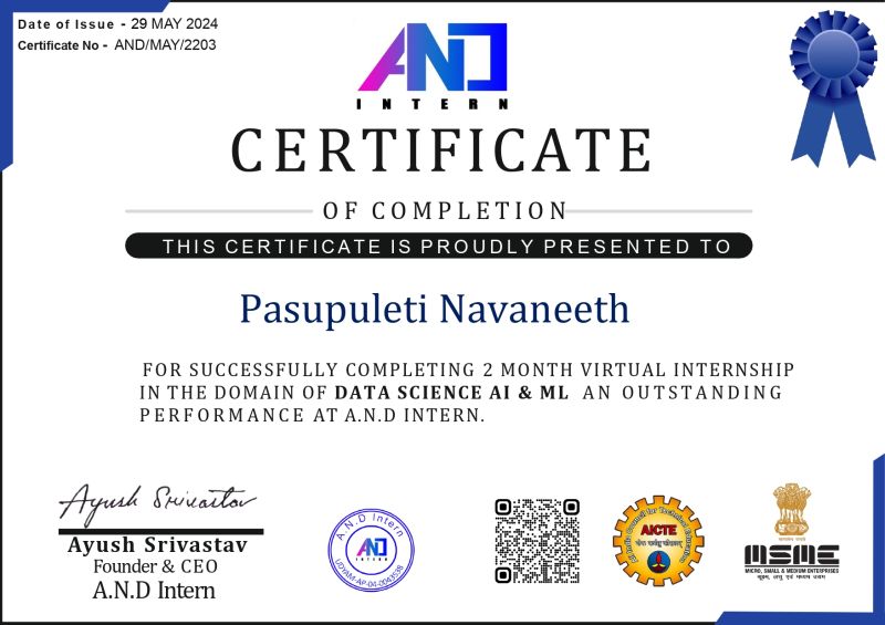 Pasupuleti Navaneeth on LinkedIn: #datascience #ai #machinelearning # ... Pasupuleti Navaneeth on LinkedIn: #datascience #ai #machinelearning # ...