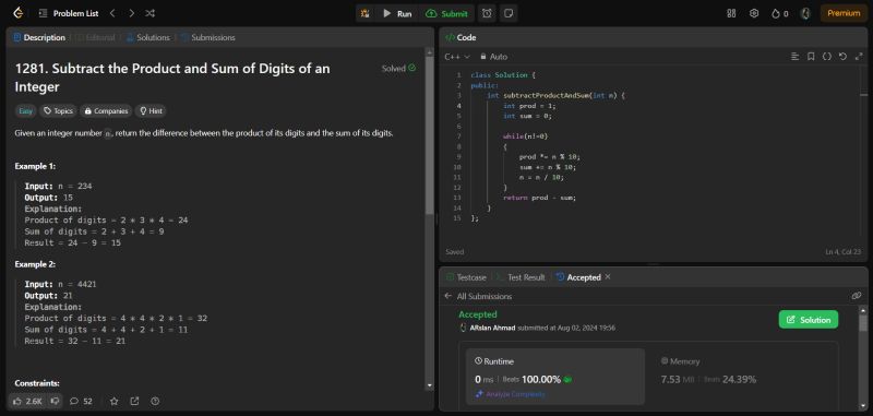 ARslan Ahmad on LinkedIn: #leetcode #coding #programming #c # ... ARslan Ahmad on LinkedIn: #leetcode #coding #programming #c # ...