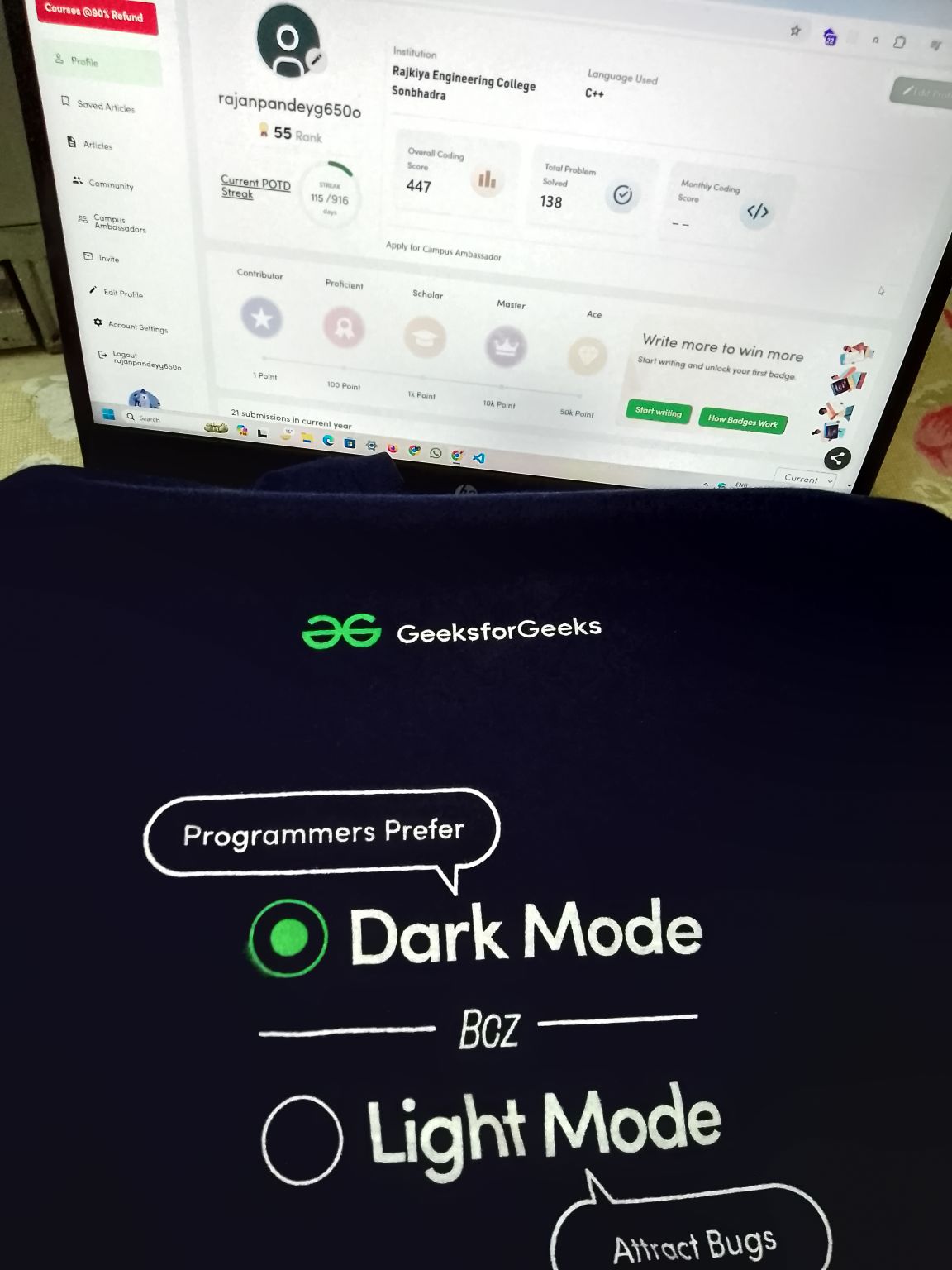 Rajan Pandey on LinkedIn: #gfgswag #potdwithgfg #dsa #datastructures # ... Rajan Pandey on LinkedIn: #gfgswag #potdwithgfg #dsa #datastructures # ...
