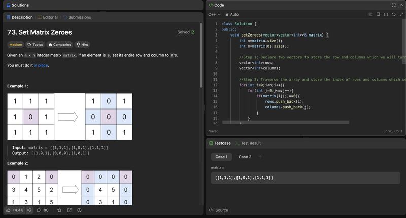 Abhinav Yadav on LinkedIn: #leetcode #codingjourney #arrays # ... Abhinav Yadav on LinkedIn: #leetcode #codingjourney #arrays # ...