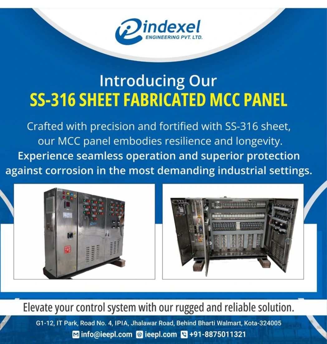Ankush Panchal on LinkedIn: Introducing Our SS-316 SHEET FABRICATED MCC ... Ankush Panchal on LinkedIn: Introducing Our SS-316 SHEET FABRICATED MCC ...