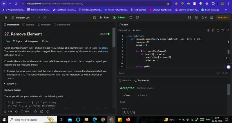 Akshat Srivastava on LinkedIn: #365daysofcode #leetcode Akshat Srivastava on LinkedIn: #365daysofcode #leetcode