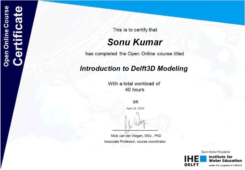 Sonu Kumar on LinkedIn: #delft3d #modeling #ihe_delft Sonu Kumar on LinkedIn: #delft3d #modeling #ihe_delft