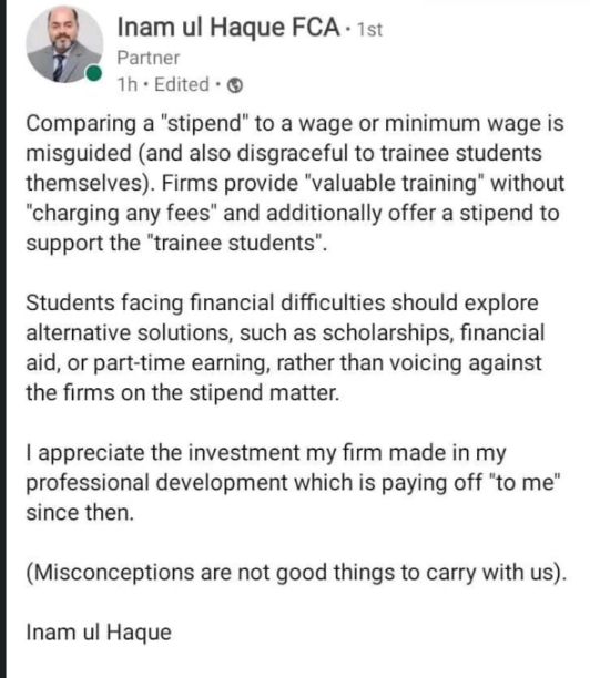Maaz Irshad on LinkedIn: Disgraceful comparisons to the minimum wage ... Maaz Irshad on LinkedIn: Disgraceful comparisons to the minimum wage ...