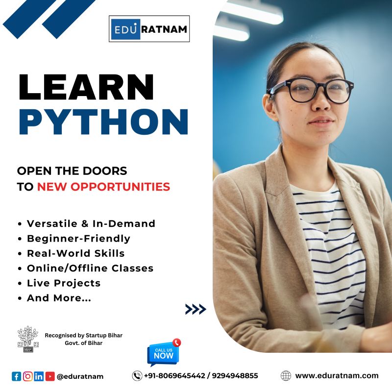 Eduratnam Innovation Pvt Ltd on LinkedIn: #eduratnam #learnpython # ... Eduratnam Innovation Pvt Ltd on LinkedIn: #eduratnam #learnpython # ...