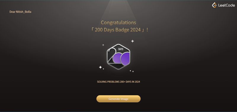 Nitish Babu Bolla on LinkedIn: #leetcode #coding #achievement # ... Nitish Babu Bolla on LinkedIn: #leetcode #coding #achievement # ...