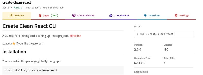 Sujal Ranjan on LinkedIn: #react #cli #webdevelopment #javascript # ... Sujal Ranjan on LinkedIn: #react #cli #webdevelopment #javascript # ...