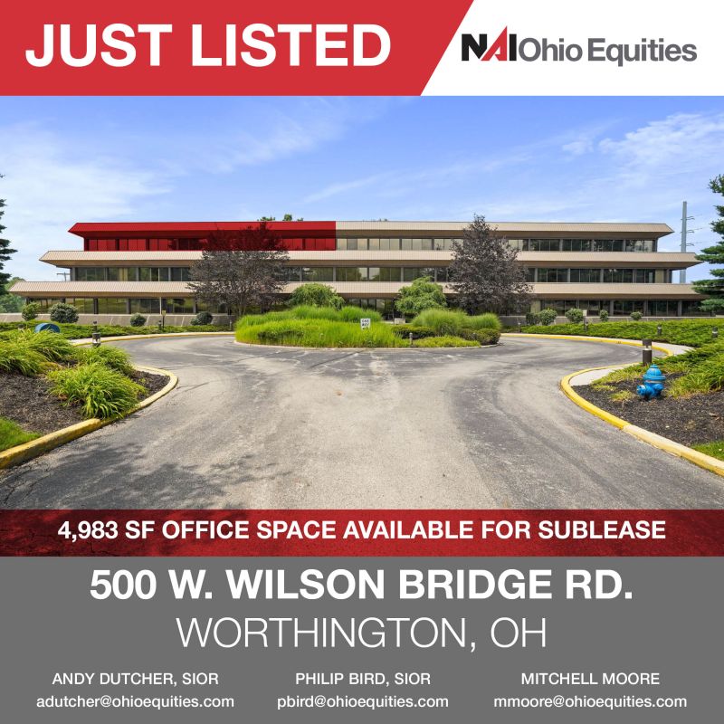 NAI Ohio Equities on LinkedIn: #cre #worthington #sublease #office NAI Ohio Equities on LinkedIn: #cre #worthington #sublease #office