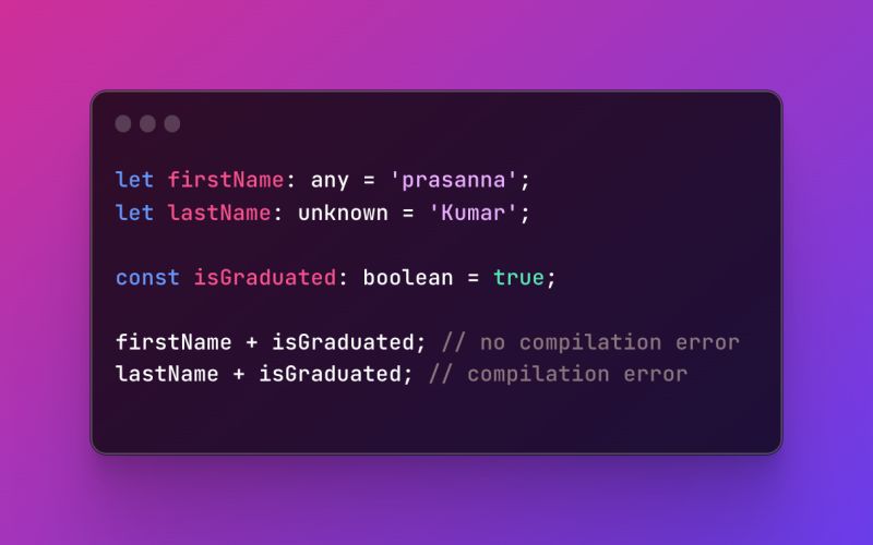 PRASANNA KUMAR on LinkedIn: #typescript #javascript #coding #programming PRASANNA KUMAR on LinkedIn: #typescript #javascript #coding #programming