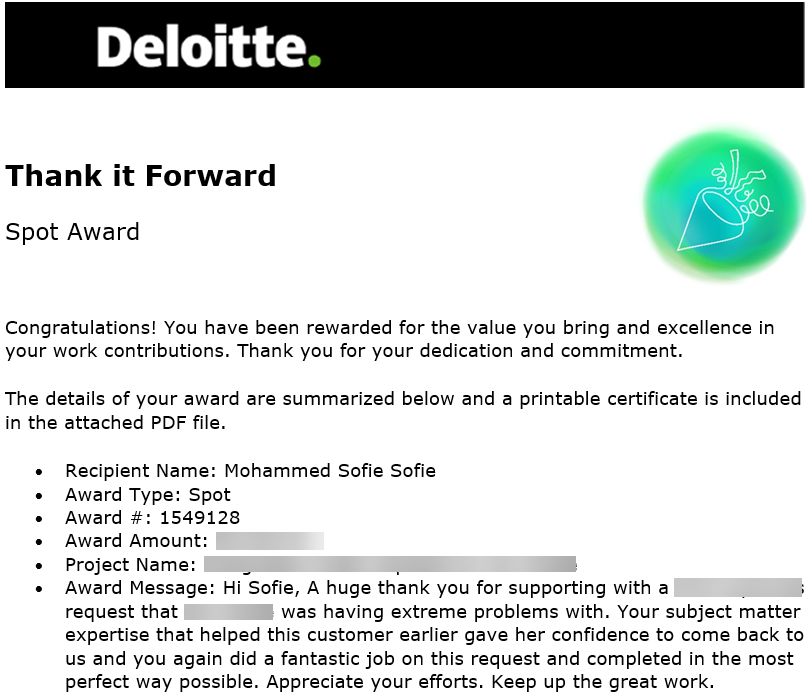 Sofie Mohammed on LinkedIn: #deloitte #deloitteusi #deloitteindia # ... Sofie Mohammed on LinkedIn: #deloitte #deloitteusi #deloitteindia # ...
