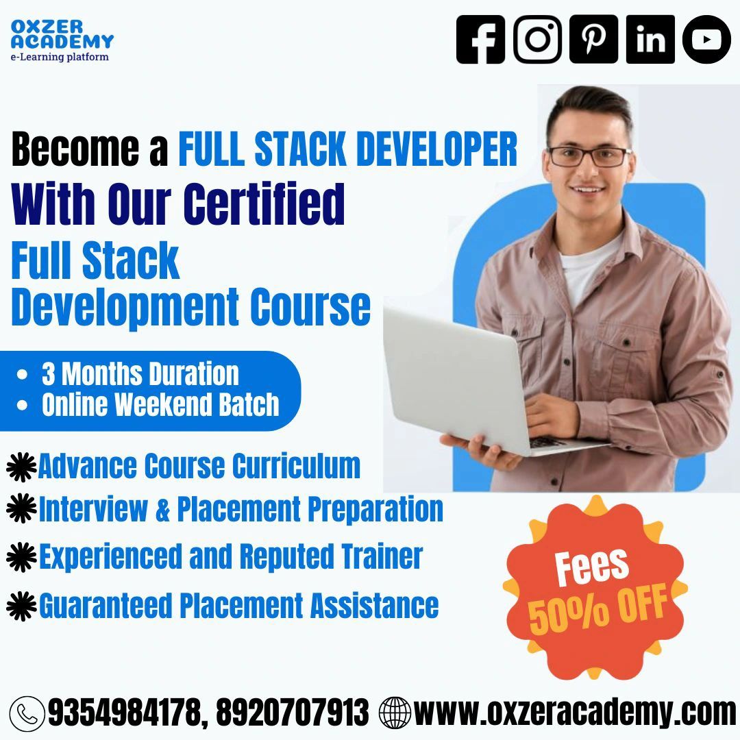 Oxzer Academy - Digital Learning on LinkedIn: #fullstackdeveloper # ... Oxzer Academy - Digital Learning on LinkedIn: #fullstackdeveloper # ...