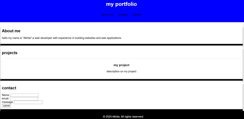 Akhila Amirishetty on LinkedIn: #webpage #html #css #javascript #vs Akhila Amirishetty on LinkedIn: #webpage #html #css #javascript #vs
