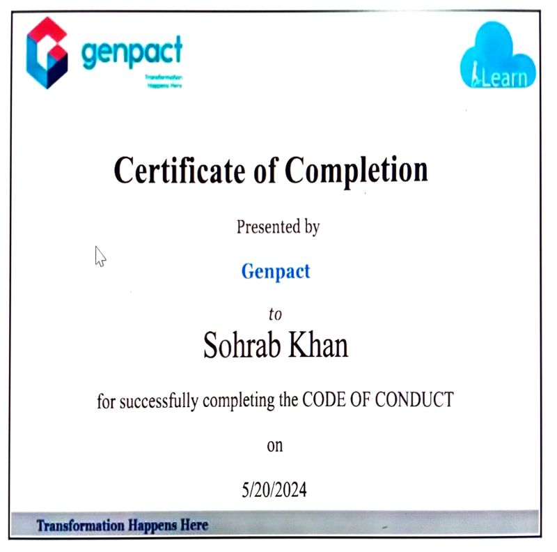 Sohrab Khan on LinkedIn: #continuouslearning #professionaldevelopment Sohrab Khan on LinkedIn: #continuouslearning #professionaldevelopment