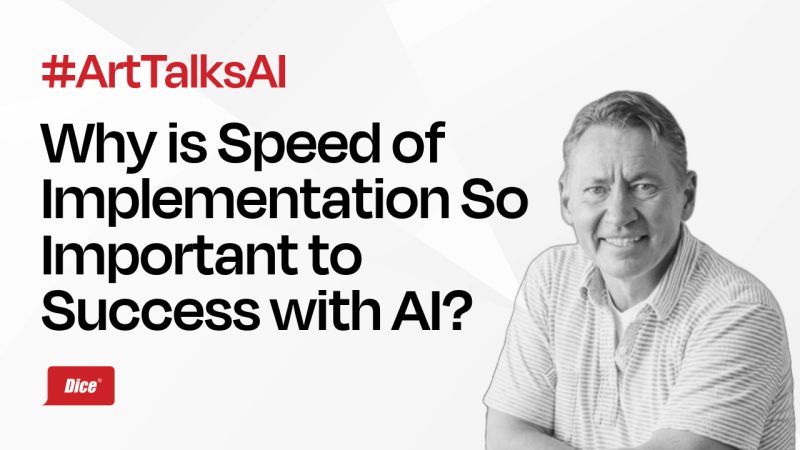 Dice on LinkedIn: #arttalksai #aiimplementation #techtalent #datastrategy Dice on LinkedIn: #arttalksai #aiimplementation #techtalent #datastrategy