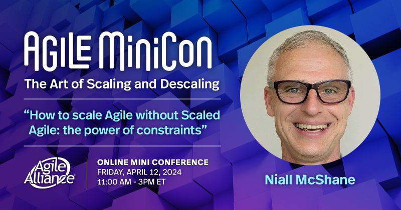 Agile Alliance on LinkedIn: #agile #scaling #agileminicon #descaling # ... Agile Alliance on LinkedIn: #agile #scaling #agileminicon #descaling # ...