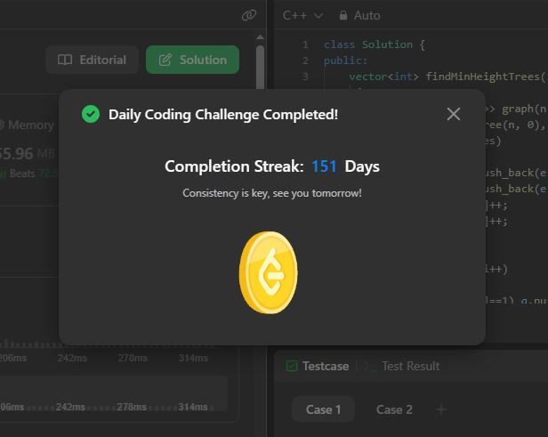 Deepak Gupta on LinkedIn: 🚀 150-Day Streak Achieved on LeetCode! 💯 I'm ... Deepak Gupta on LinkedIn: 🚀 150-Day Streak Achieved on LeetCode! 💯 I'm ...