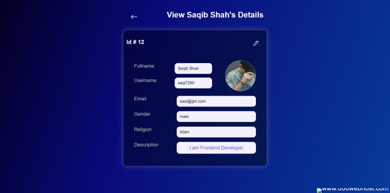 Saqib Ahmed on LinkedIn: #webdev #html5 #tailwindcss #php #mysql # ... Saqib Ahmed on LinkedIn: #webdev #html5 #tailwindcss #php #mysql # ...
