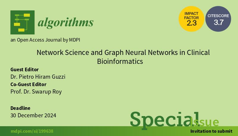 Algorithms MDPI on LinkedIn: #specialissue #algorithms # ... Algorithms MDPI on LinkedIn: #specialissue #algorithms # ...