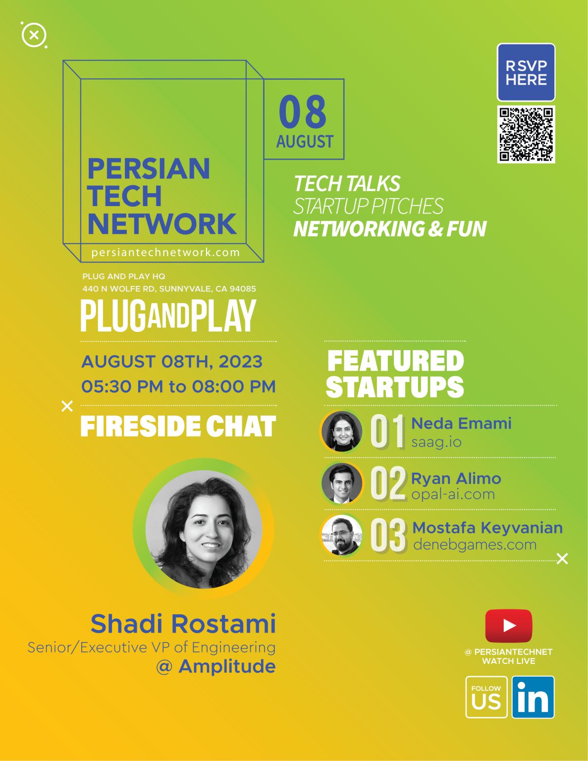 Neda Emami on LinkedIn: Hello LinkedIn friends, If you are in the Bay ... Neda Emami on LinkedIn: Hello LinkedIn friends, If you are in the Bay ...