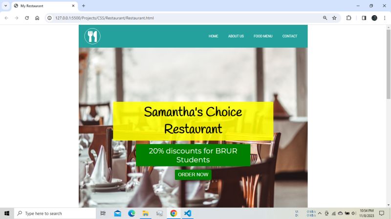 Safaet Rabbi on LinkedIn: Made this Restaurant project for my friend 😊 Safaet Rabbi on LinkedIn: Made this Restaurant project for my friend 😊