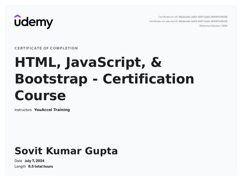 Sovit Kumar Gupta on LinkedIn: #new #udemy Sovit Kumar Gupta on LinkedIn: #new #udemy