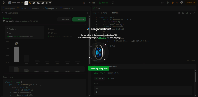 SARISH R.V on LinkedIn: #leetcode #leetcode75 #codingchallenge # ... SARISH R.V on LinkedIn: #leetcode #leetcode75 #codingchallenge # ...