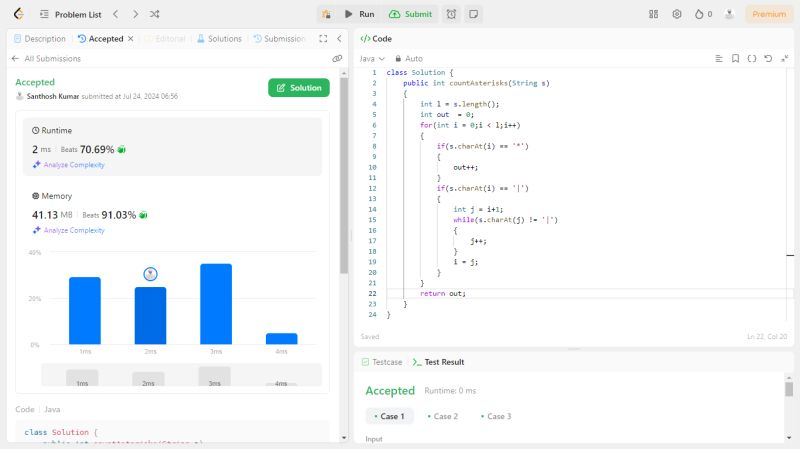 Santhosh Kumar S on LinkedIn: #java #leetcode #coding #problemsolving # ... Santhosh Kumar S on LinkedIn: #java #leetcode #coding #problemsolving # ...