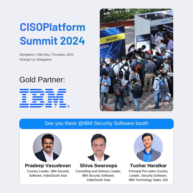 CISOPlatform on LinkedIn: #cisoplatfrom #summit #ciso #partner CISOPlatform on LinkedIn: #cisoplatfrom #summit #ciso #partner