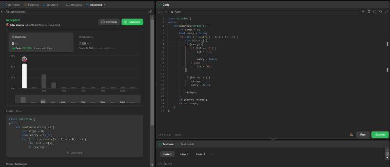 Ritik Sharma on LinkedIn: #bitmanipulation #leetcode #problemsolving Ritik Sharma on LinkedIn: #bitmanipulation #leetcode #problemsolving