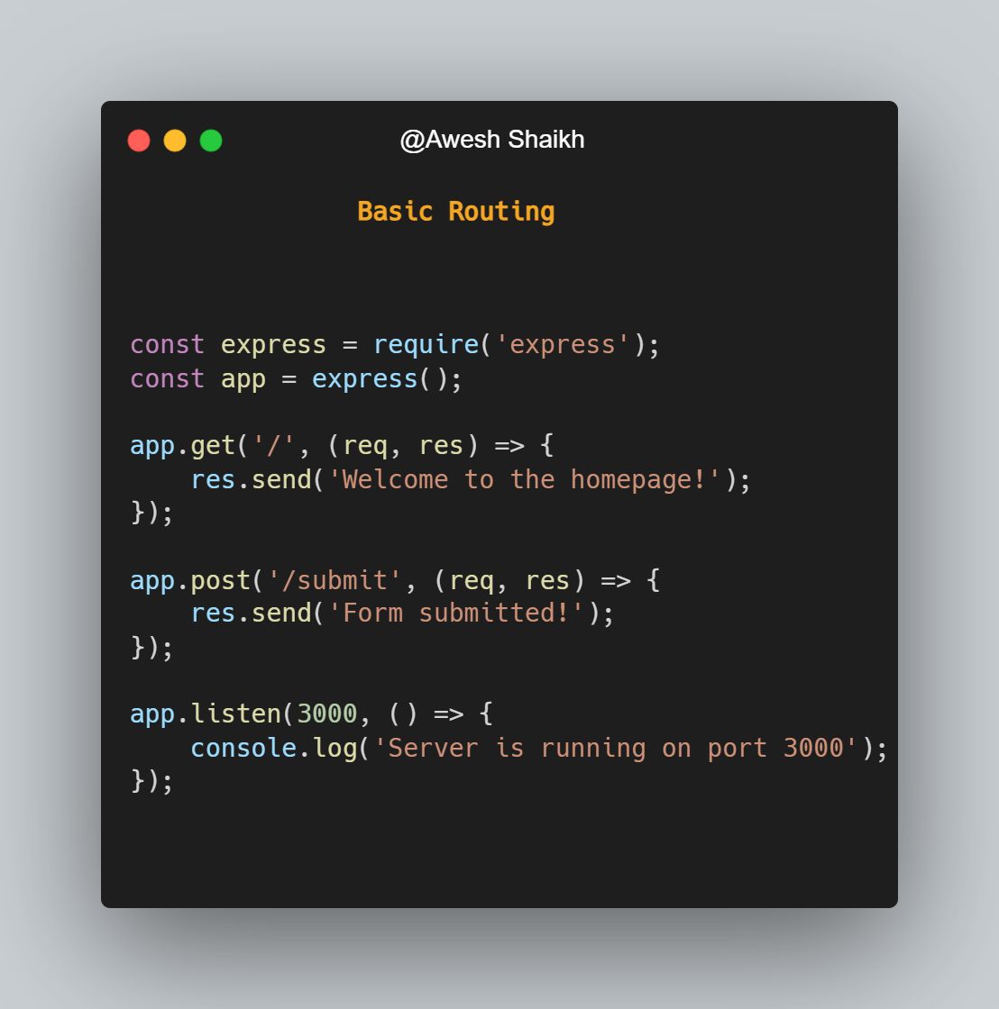 Awesh Shaikh on LinkedIn: #meanstack #expressjs #nodejs #webdevelopment ... Awesh Shaikh on LinkedIn: #meanstack #expressjs #nodejs #webdevelopment ...