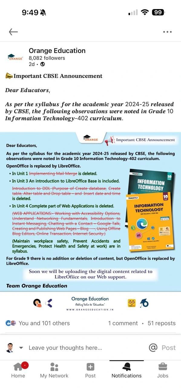 Kartik Chaturvedi on LinkedIn: important update Kartik Chaturvedi on LinkedIn: important update