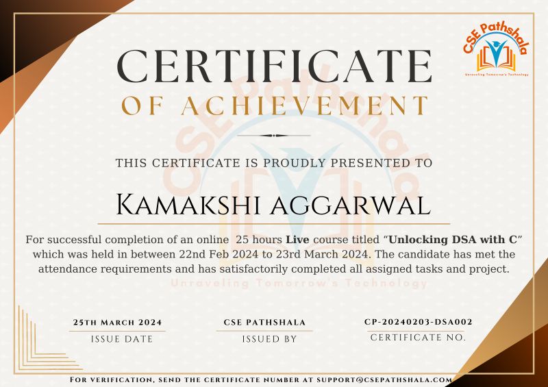 Kamakshi Aggarwal on LinkedIn: #datastructures #algorithms # ... Kamakshi Aggarwal on LinkedIn: #datastructures #algorithms # ...