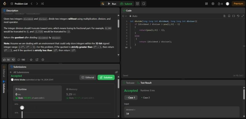 Shinie Kiruba on LinkedIn: #100daysleetcodechallenge #problem Shinie Kiruba on LinkedIn: #100daysleetcodechallenge #problem