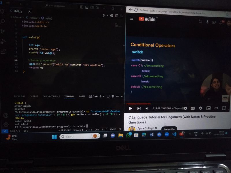 Sohini Rathor on LinkedIn: #code #coding #cprogramming # ... Sohini Rathor on LinkedIn: #code #coding #cprogramming # ...
