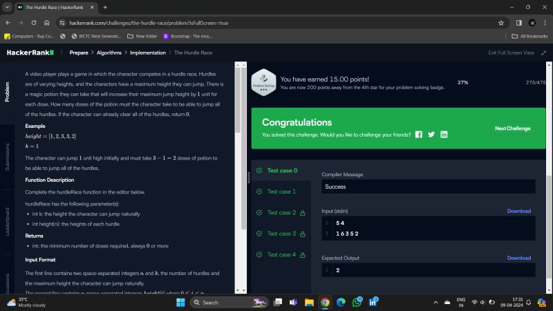 Kunal Anand on LinkedIn: #algorithm #problemsolving #hackerrank # ... Kunal Anand on LinkedIn: #algorithm #problemsolving #hackerrank # ...