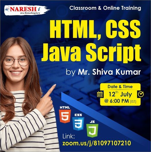 Naresh i Technologies on LinkedIn: #html #css #javascript #online # ... Naresh i Technologies on LinkedIn: #html #css #javascript #online # ...