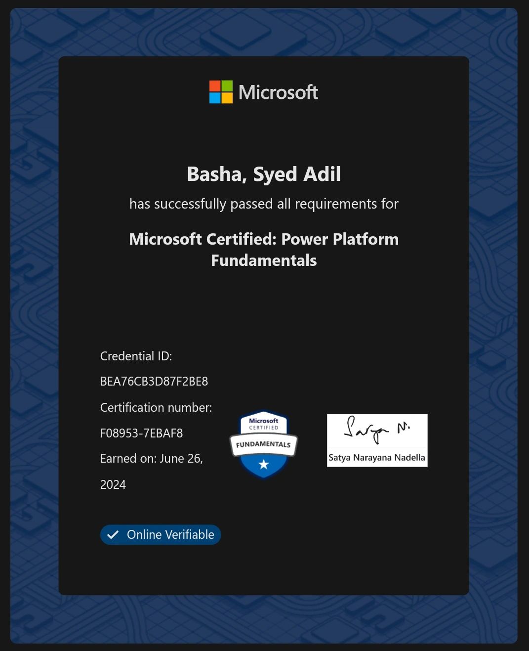 Syed Adil Basha on LinkedIn: #pl900 Syed Adil Basha on LinkedIn: #pl900