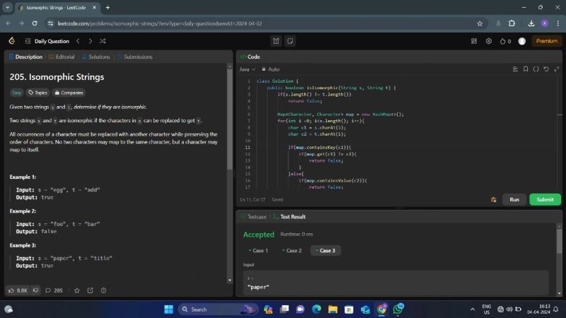 Abhishek Tiwari on LinkedIn: #day2 #leetcode #codingprogress #algorithm ... Abhishek Tiwari on LinkedIn: #day2 #leetcode #codingprogress #algorithm ...