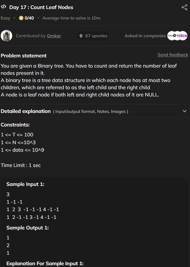 Sachin Bijalwan on LinkedIn: #binarytrees #algorithms #problemsolving # ... Sachin Bijalwan on LinkedIn: #binarytrees #algorithms #problemsolving # ...