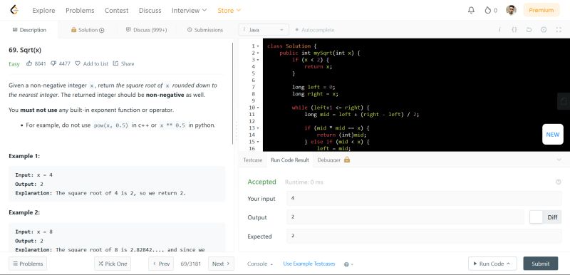 Vivek Tarnallya on LinkedIn: #30days #dsa #30days #java #binarysearch # ... Vivek Tarnallya on LinkedIn: #30days #dsa #30days #java #binarysearch # ...